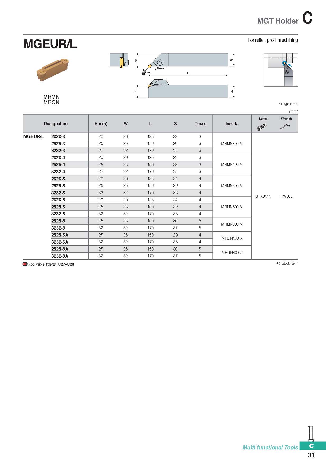 MGT multi functions machining tools – Tac Tools